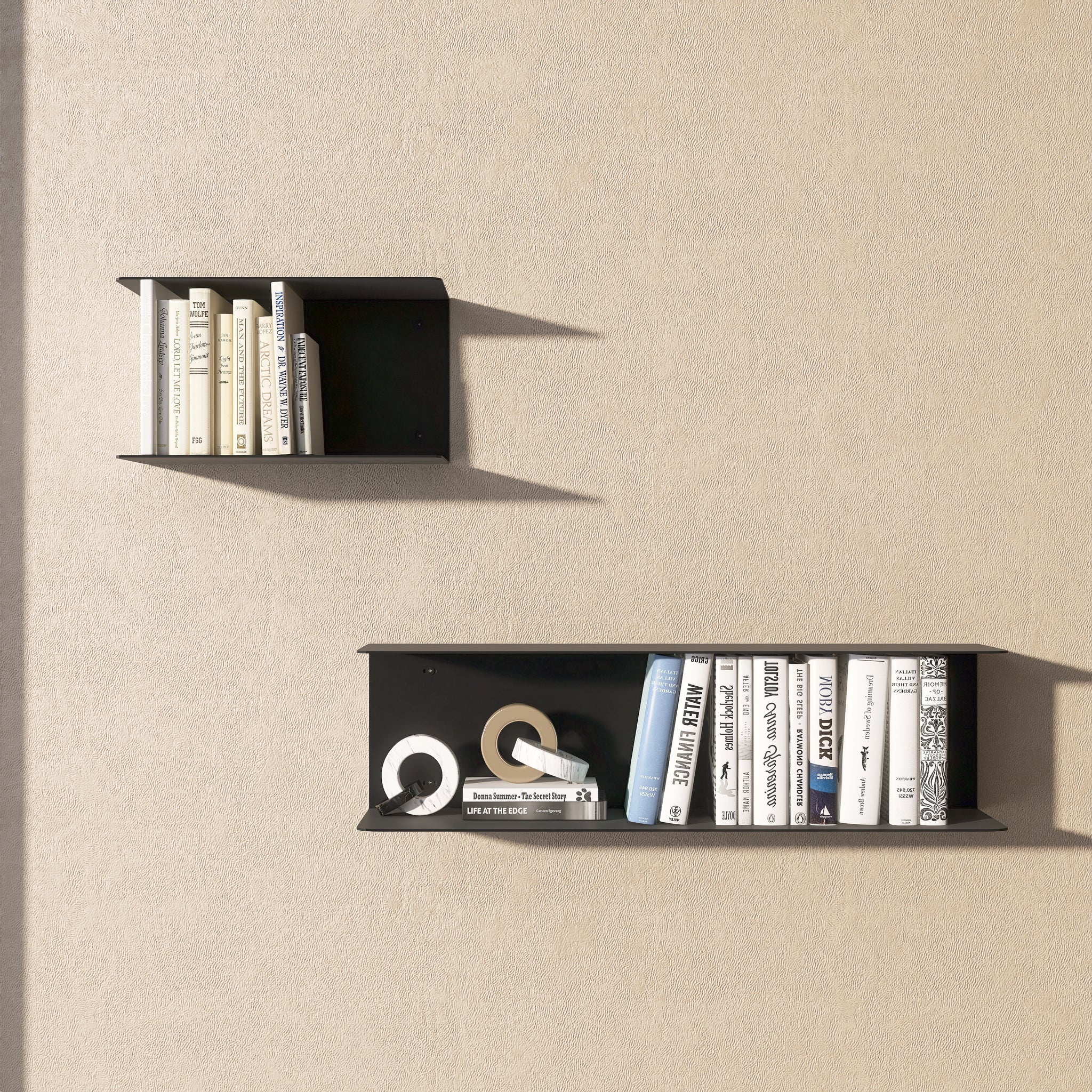 Etajera universala U-Shelf – Aluminiu vopsit, design minimalist